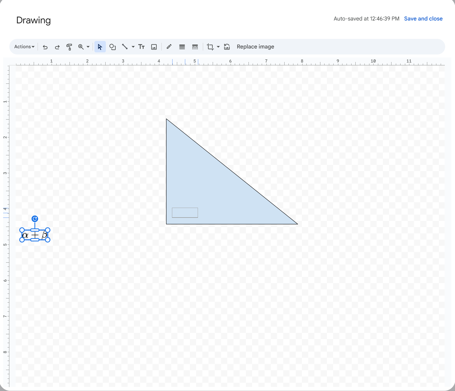 Using Google Drawing tool with Hypatia Create - How to type...? - hypatia